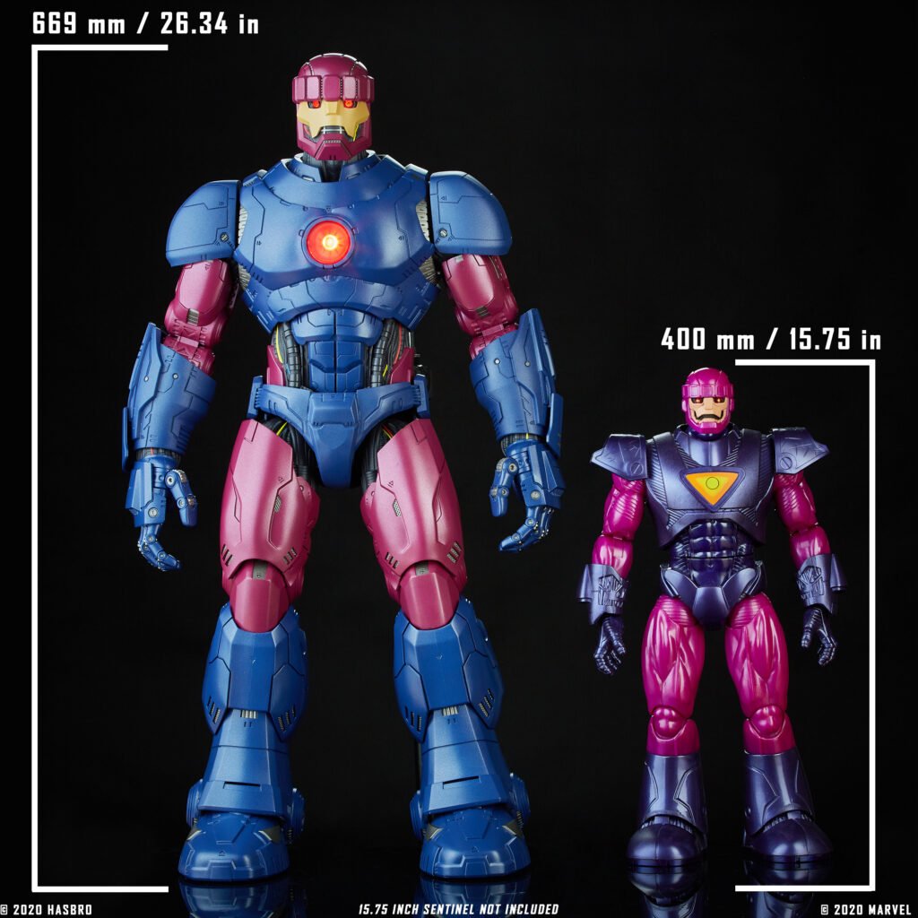 La figura más grande de Marvel Legends: X-Men Centinela • Cine Geek Mx